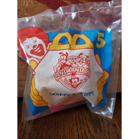 McDonald's | Toys | Vtg New Happy Meal Animaniacs Slappy And Skippy In ...